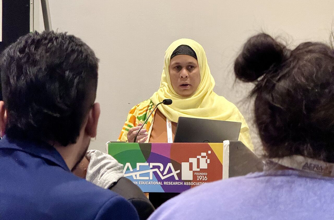 Research presents at the 2025 National AERA Conference | School of ...