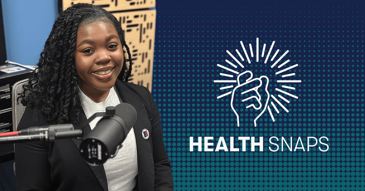 Health Snaps: New Podcast Delivers Big Health Insights in Two Minutes ...