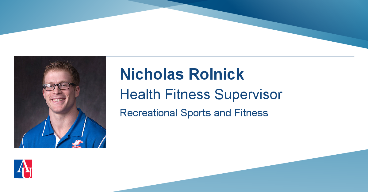 Staff Profile: Nicholas Rolnick | American University, Washington, DC
