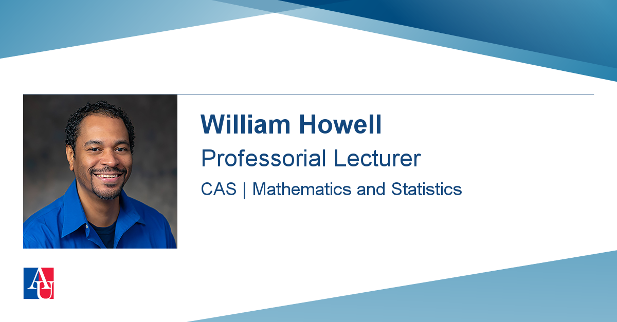 Profile William Howell | American University, Washington, DC