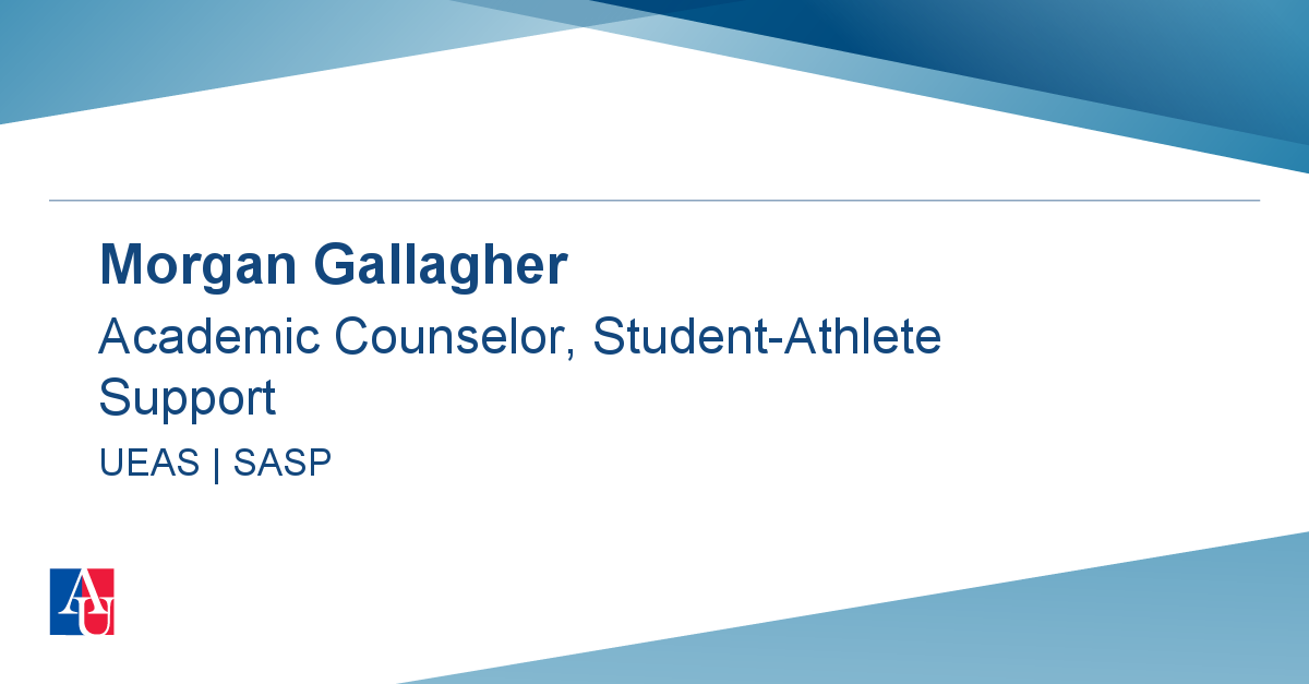 Profile Morgan Gallagher | American University, Washington, DC