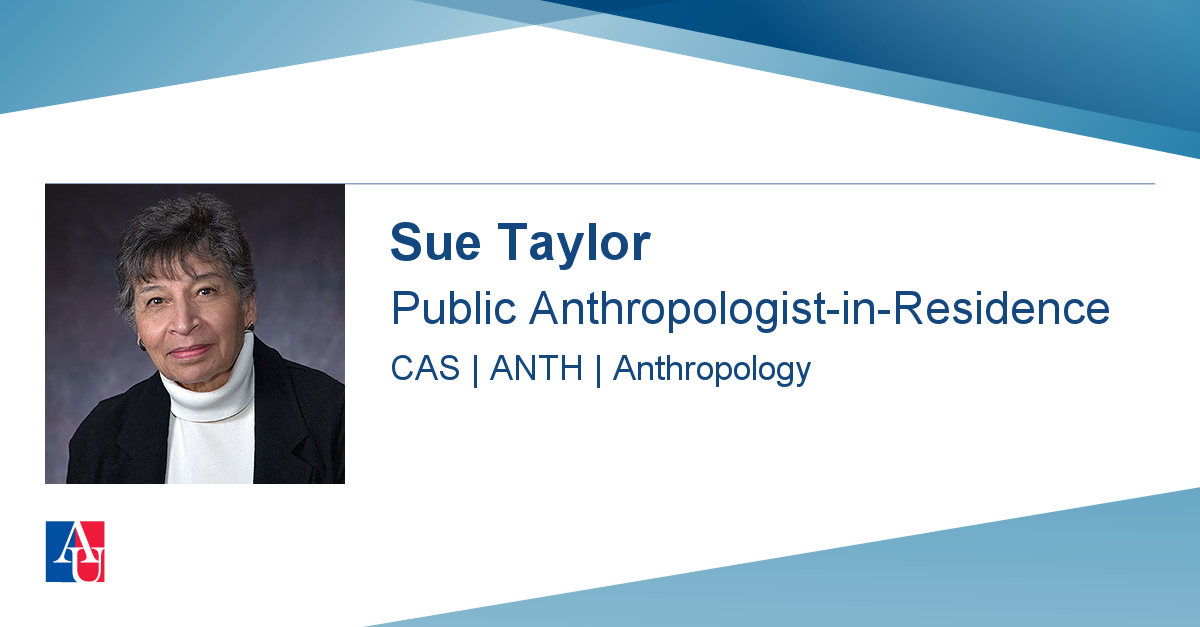 Faculty Profile: Sue Taylor | American University, Washington, DC