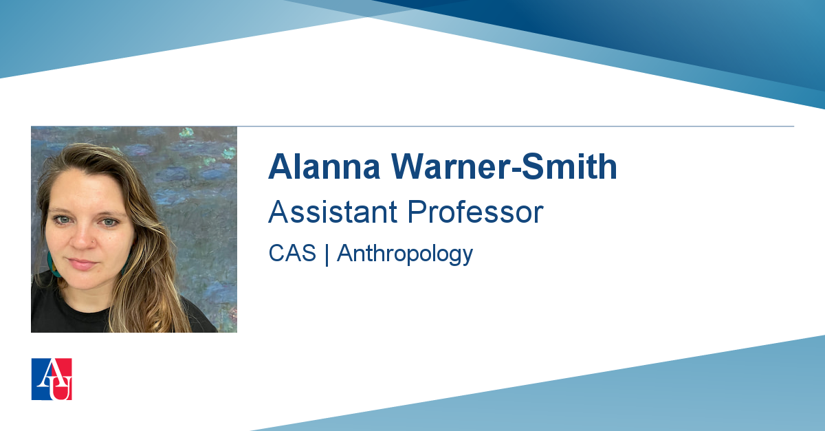 Profile Alanna Warner-Smith | American University, Washington, DC