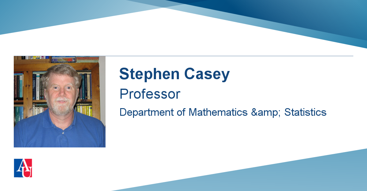Faculty Profile: Stephen Casey | American University, Washington, DC