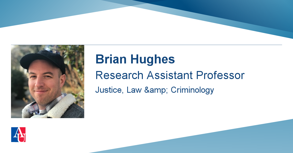 Profile Brian Hughes | School of Public Affairs | American University