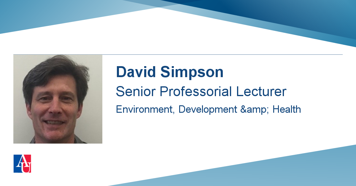 Profile Ralph Simpson | School of International Service | American ...