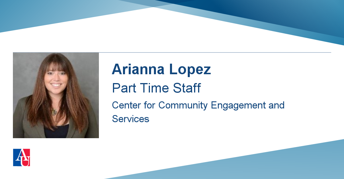 Profile Arianna Lopez | American University, Washington, DC