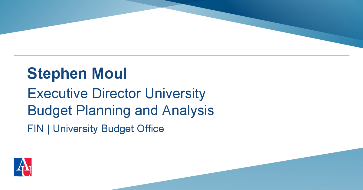 Profile Stephen Moul | American University, Washington, DC