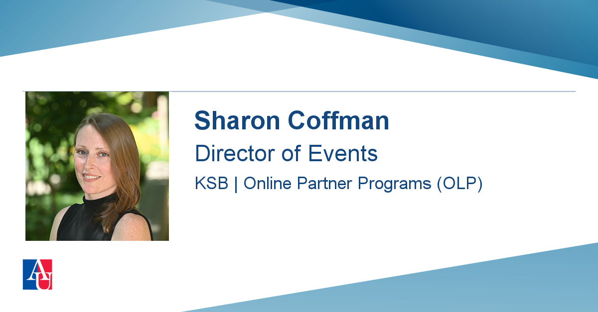 Staff Profile: Sharon Coffman | American University, Washington, DC