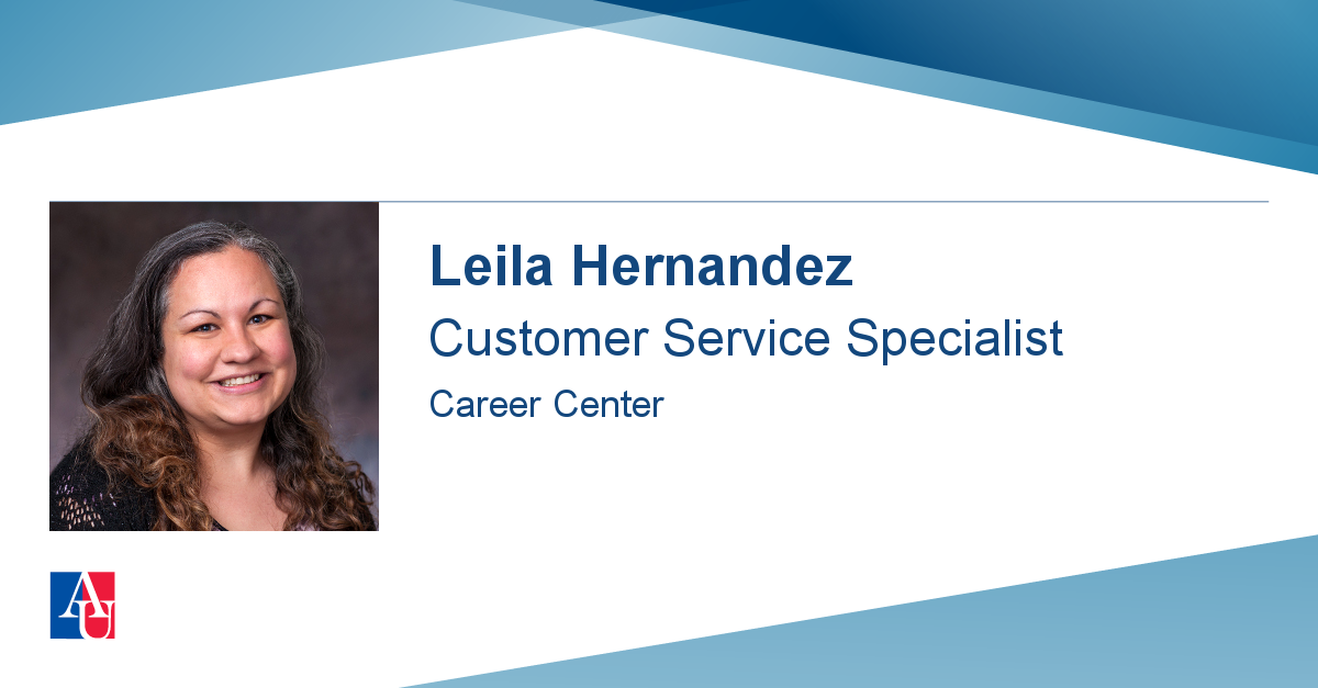 Staff Profile: Leila Hernandez | American University, Washington, DC