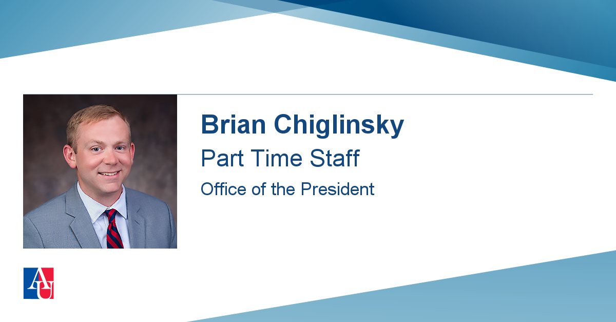 Staff Profile: Brian Chiglinsky | American University, Washington, DC