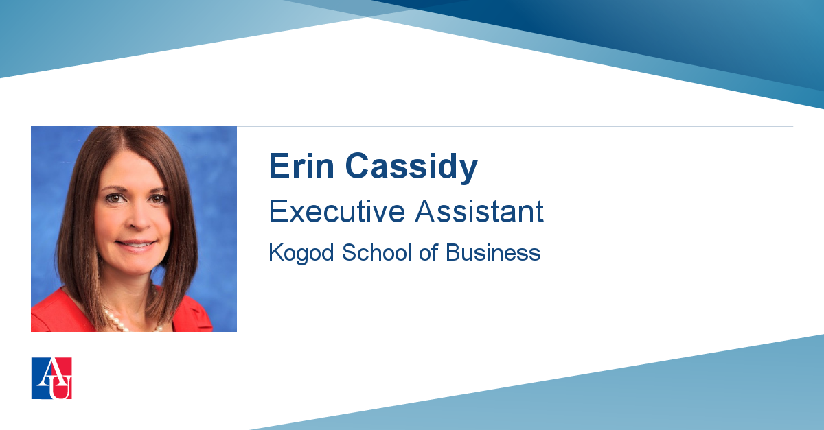 Profile Erin Cassidy | American University, Washington, DC Profile Erin Cassidy | American University, Washington, DC