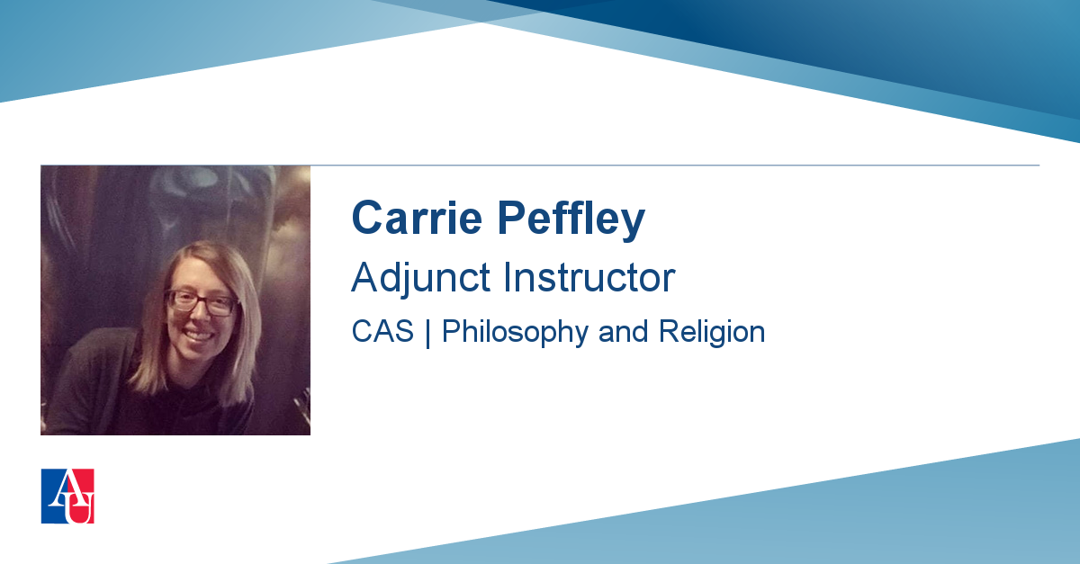 Profile Carrie Peffley | American University, Washington, DC
