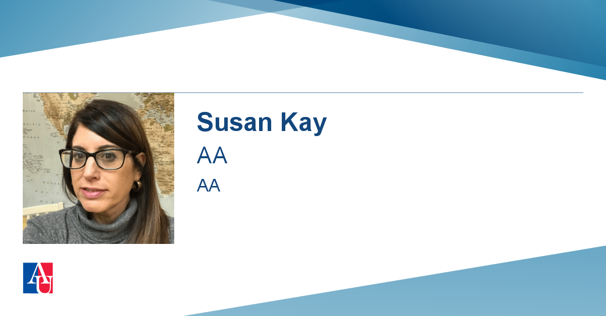 Staff Profile: Roselyn Kay | American University, Washington, DC