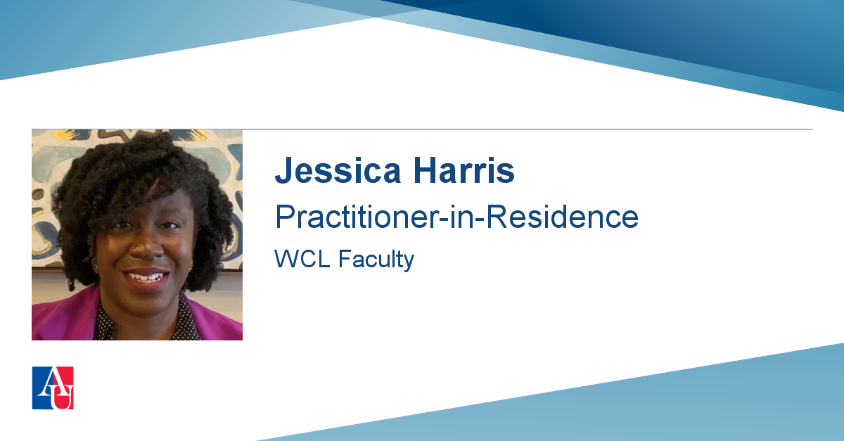 Profile Jessica Harris | American University, Washington, DC