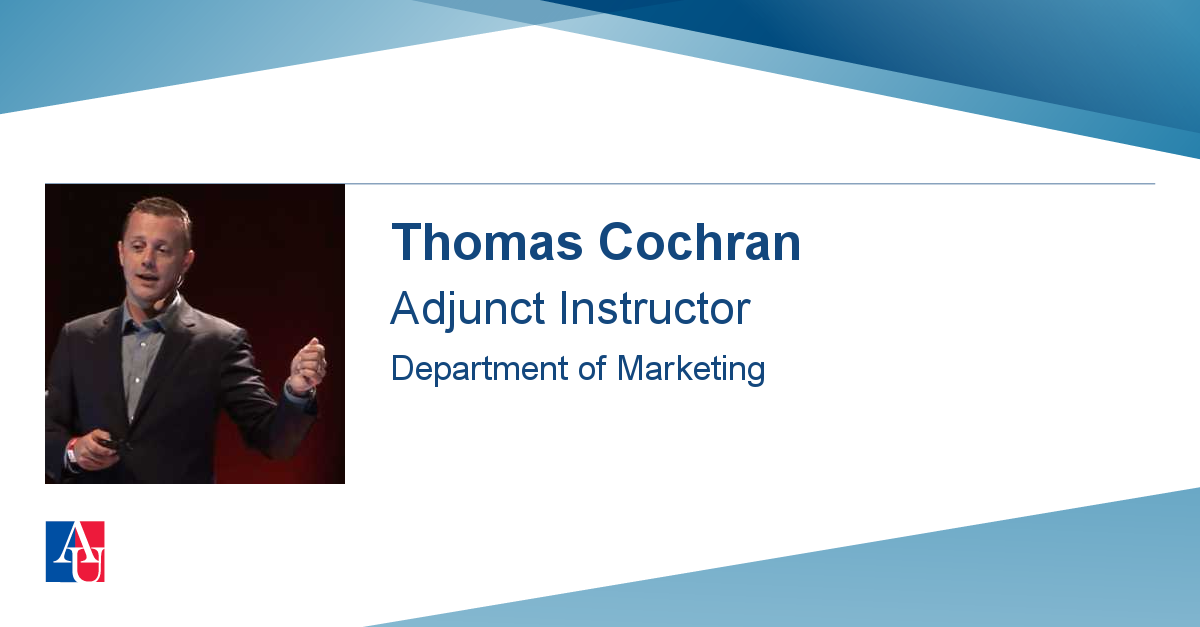 Faculty Profile: Thomas Cochran | American University, Washington, DC