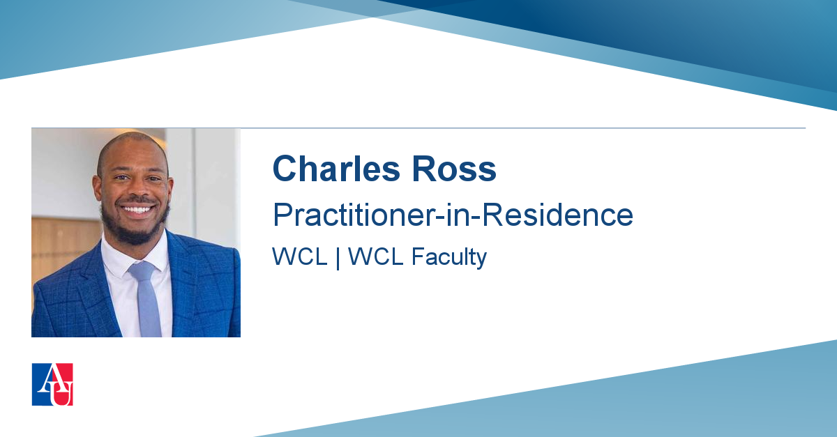 Profile Charles Ross | American University, Washington, DC