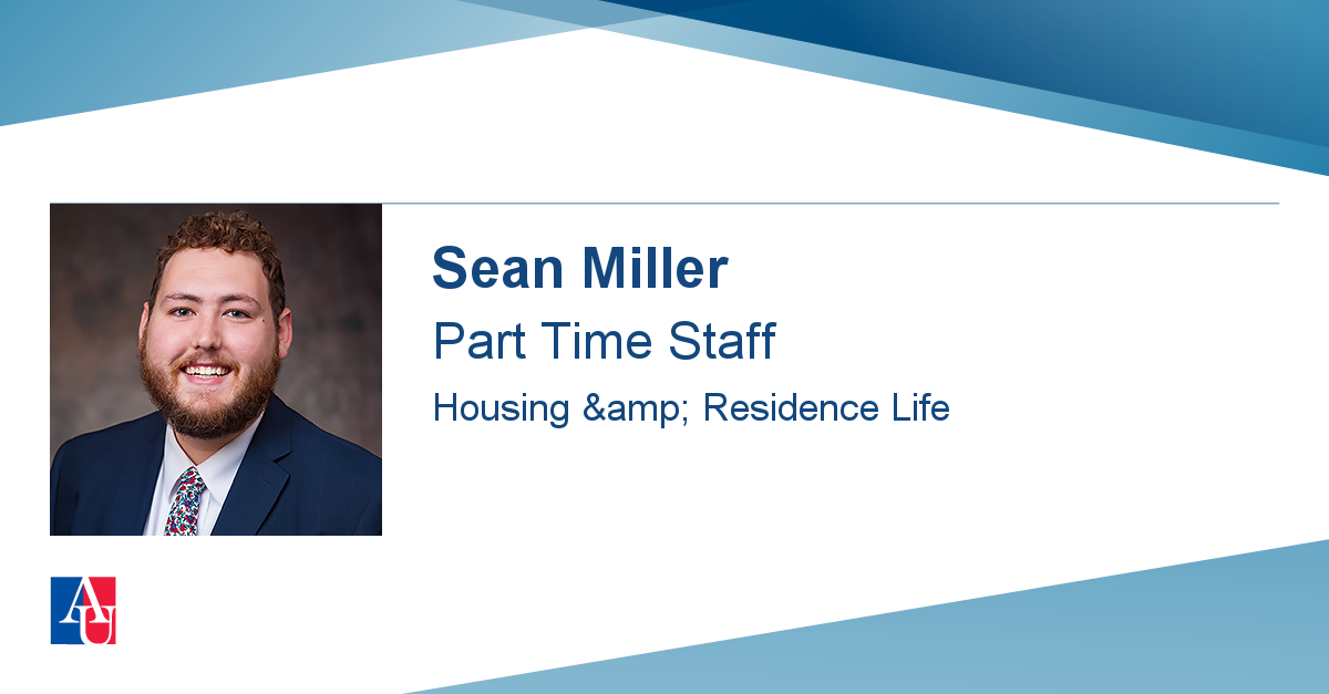 Profile Sean Miller | American University, Washington, DC