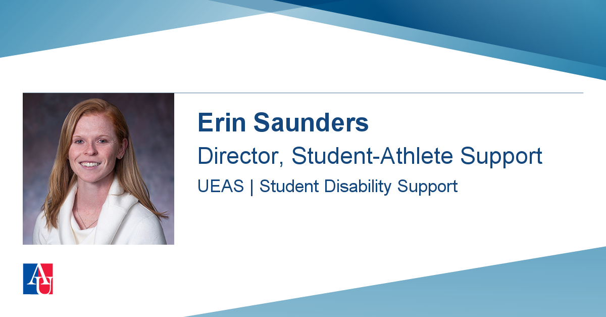 Staff Profile: Erin Saunders | American University, Washington, DC