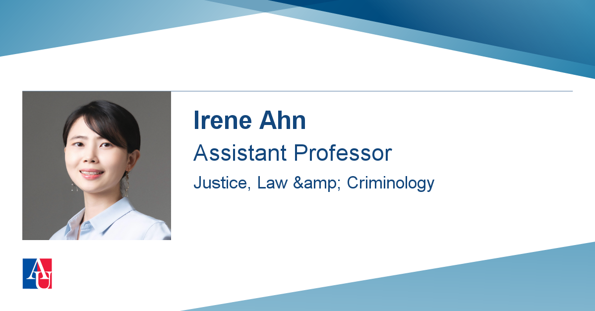 Profile Irene Ahn | School of Public Affairs | American University
