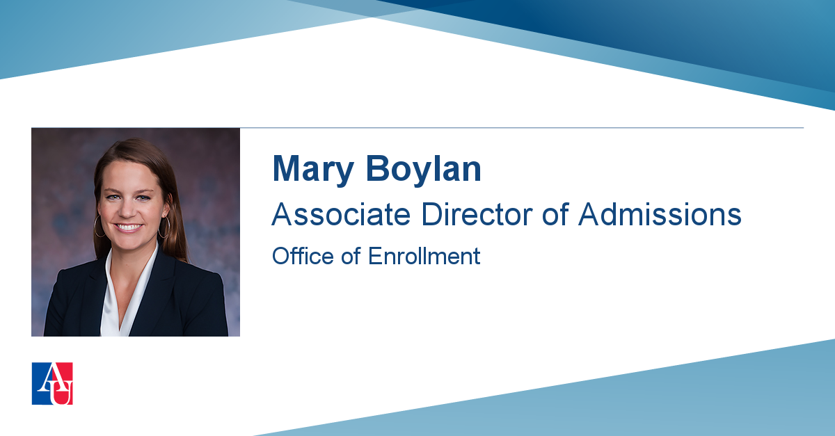 Staff Profile: Mary Boylan | American University, Washington, DC