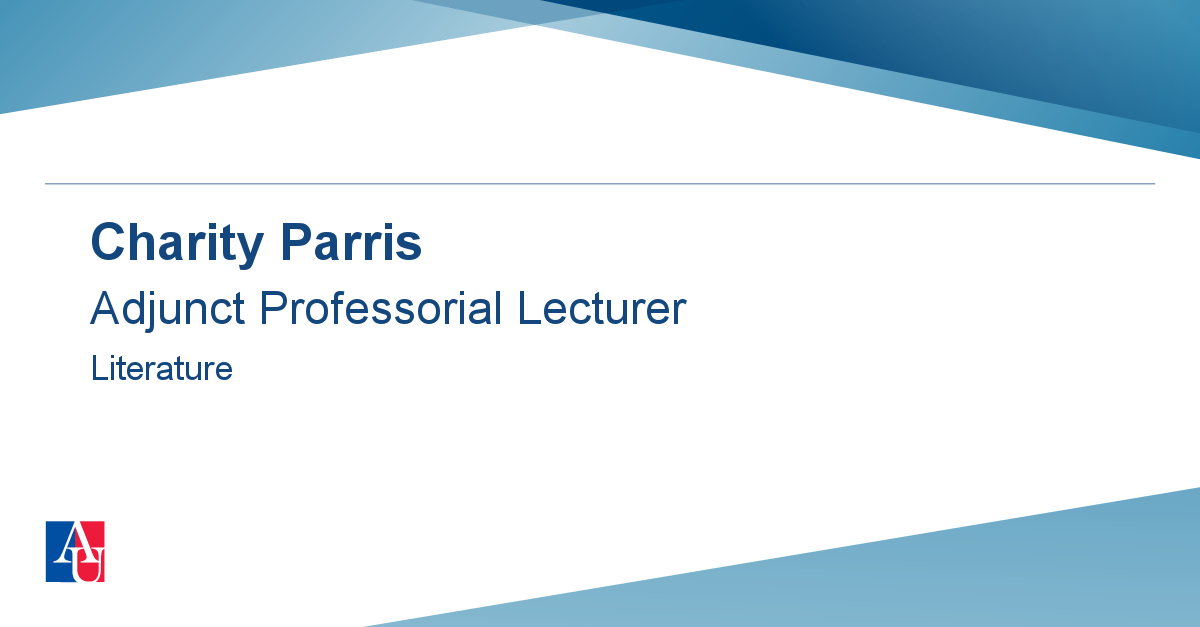 Profile Charity Parris | American University, Washington, DC