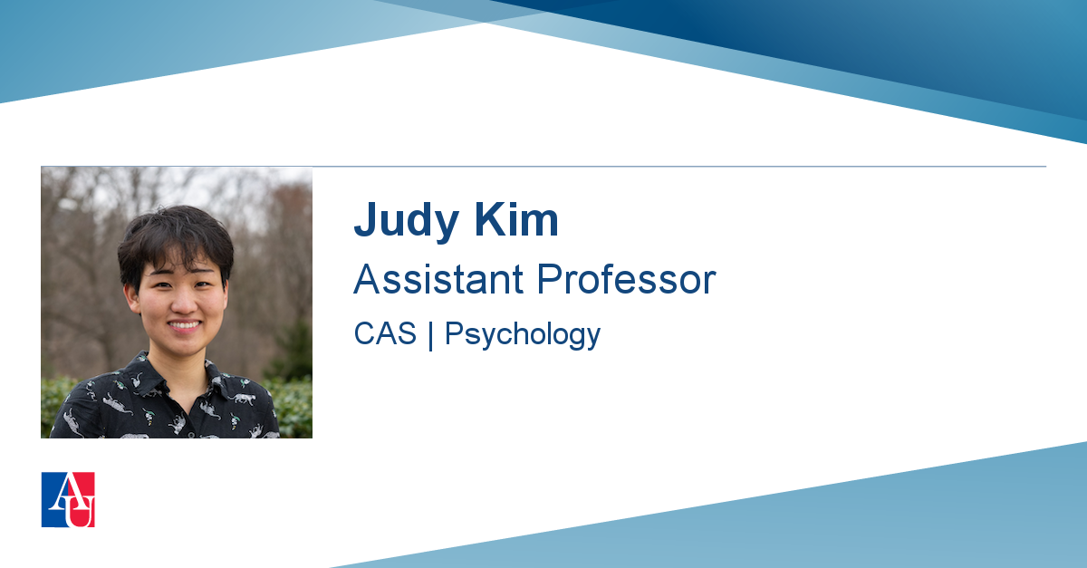 Profile Judy Kim | American University, Washington, DC