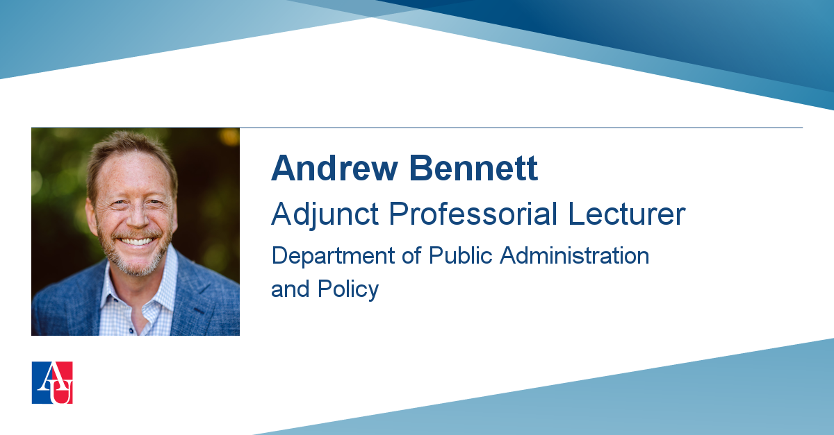 Faculty Profile: Andrew Bennett | School of Public Affairs | American ...