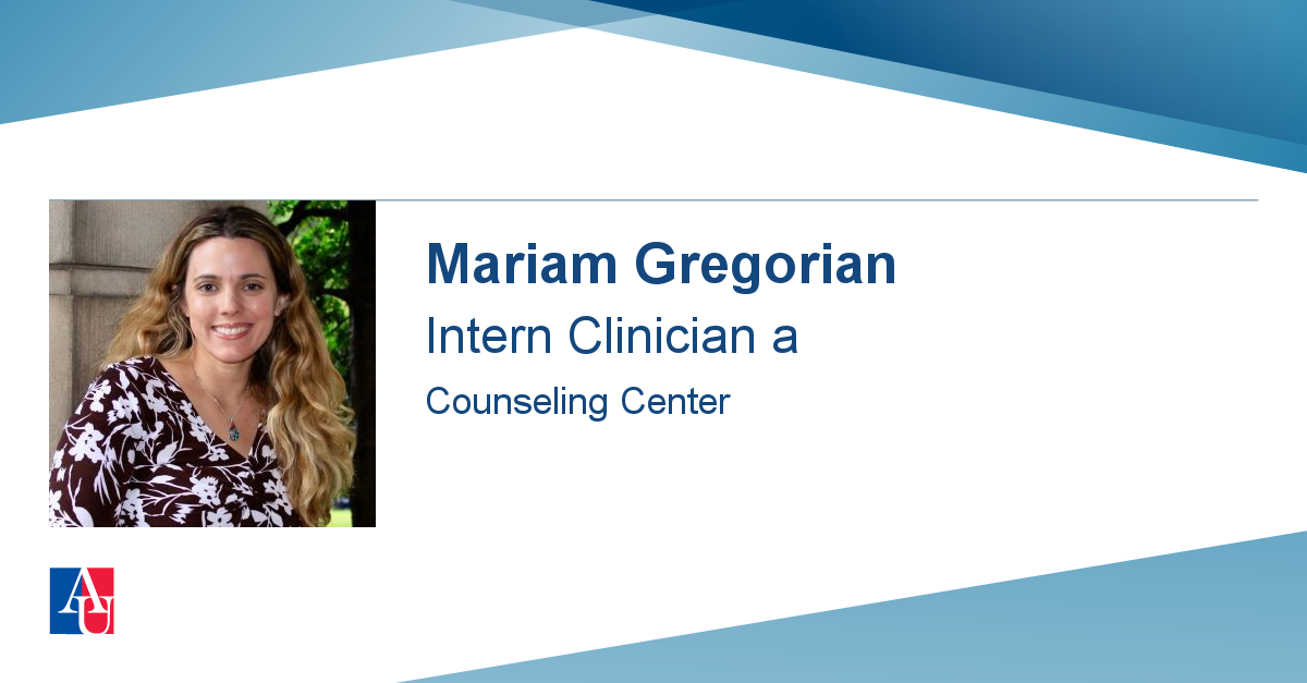 Profile Mariam Gregorian | American University, Washington, DC