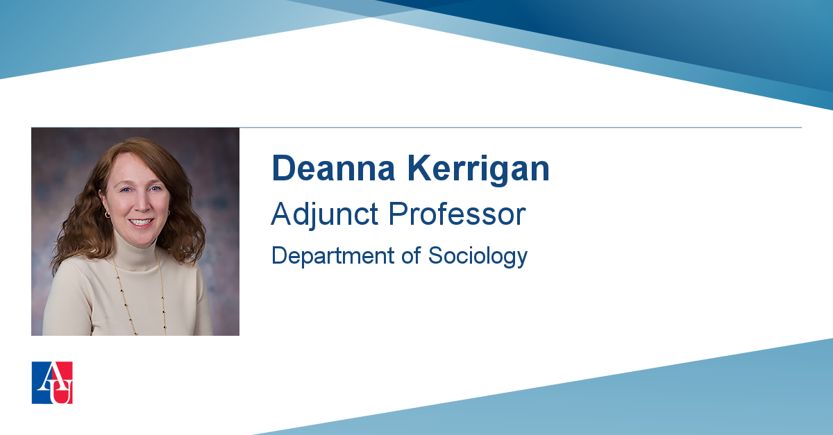 Faculty Profile: Deanna Kerrigan | American University, Washington, DC