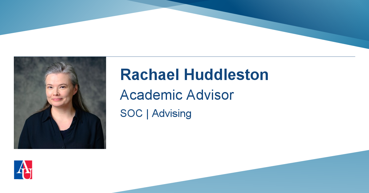 Profile Rachael Huddleston | American University, Washington, DC