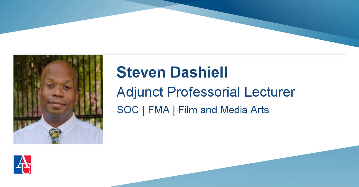 Profile Steven Dashiell | American University, Washington, DC