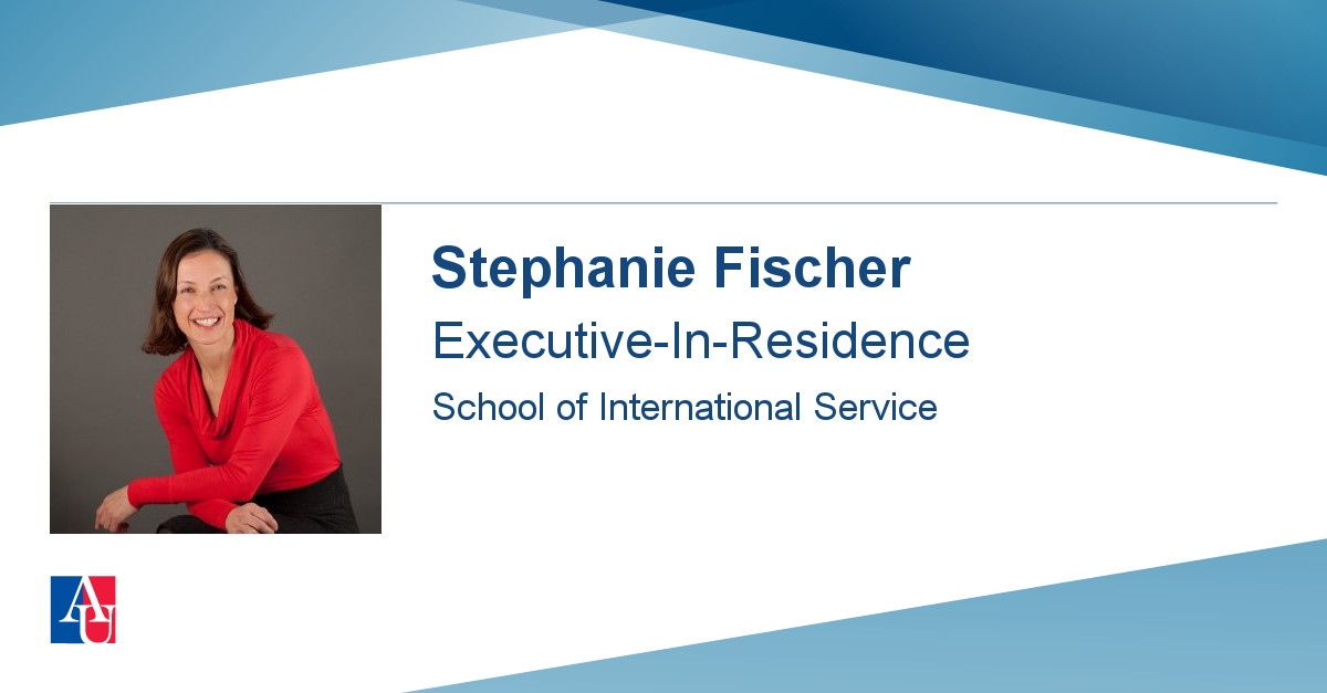 Faculty Profile: Stephanie Fischer | School of International Service ...