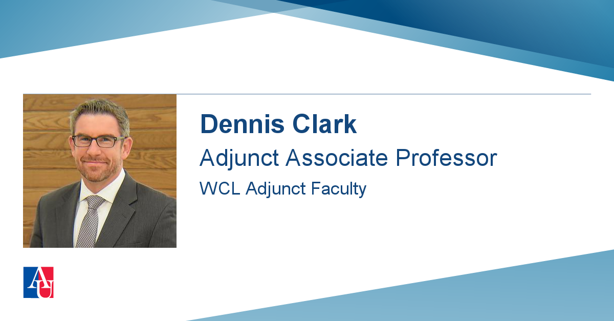 Profile Dennis Clark | American University, Washington, DC