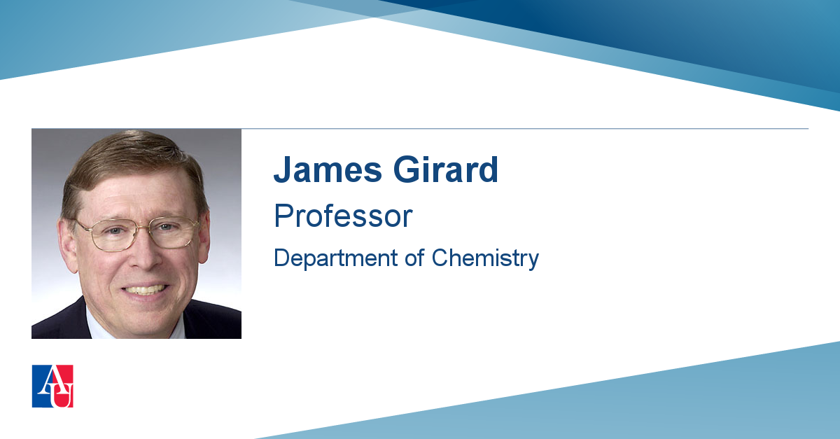Faculty Profile: James Girard | American University, Washington, DC