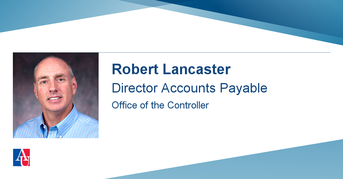 Staff Profile: Robert Lancaster | American University, Washington, DC