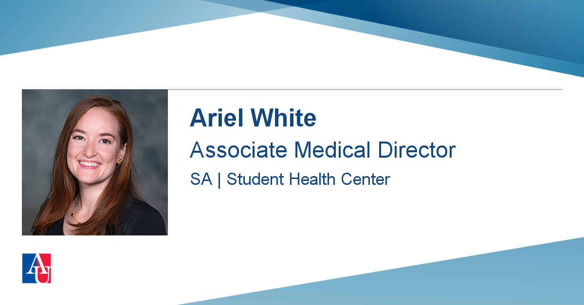 Profile Ariel White | American University, Washington, DC