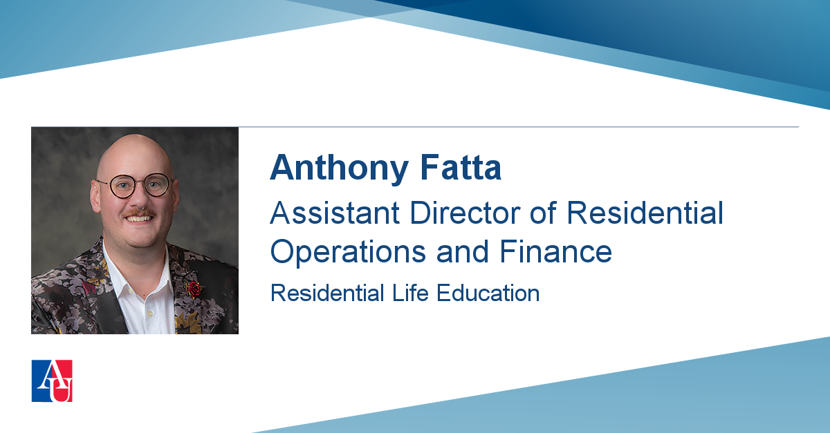 Profile Anthony Fatta | American University, Washington, DC