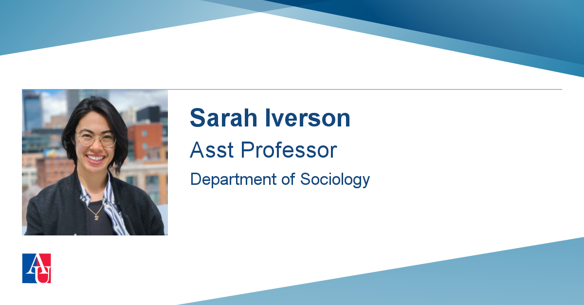Profile Sarah Iverson | American University, Washington, DC