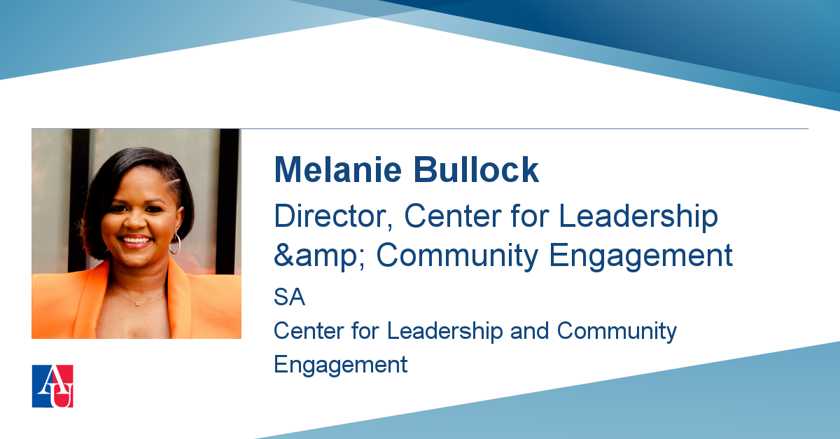 Profile Melanie Bullock | American University, Washington, DC