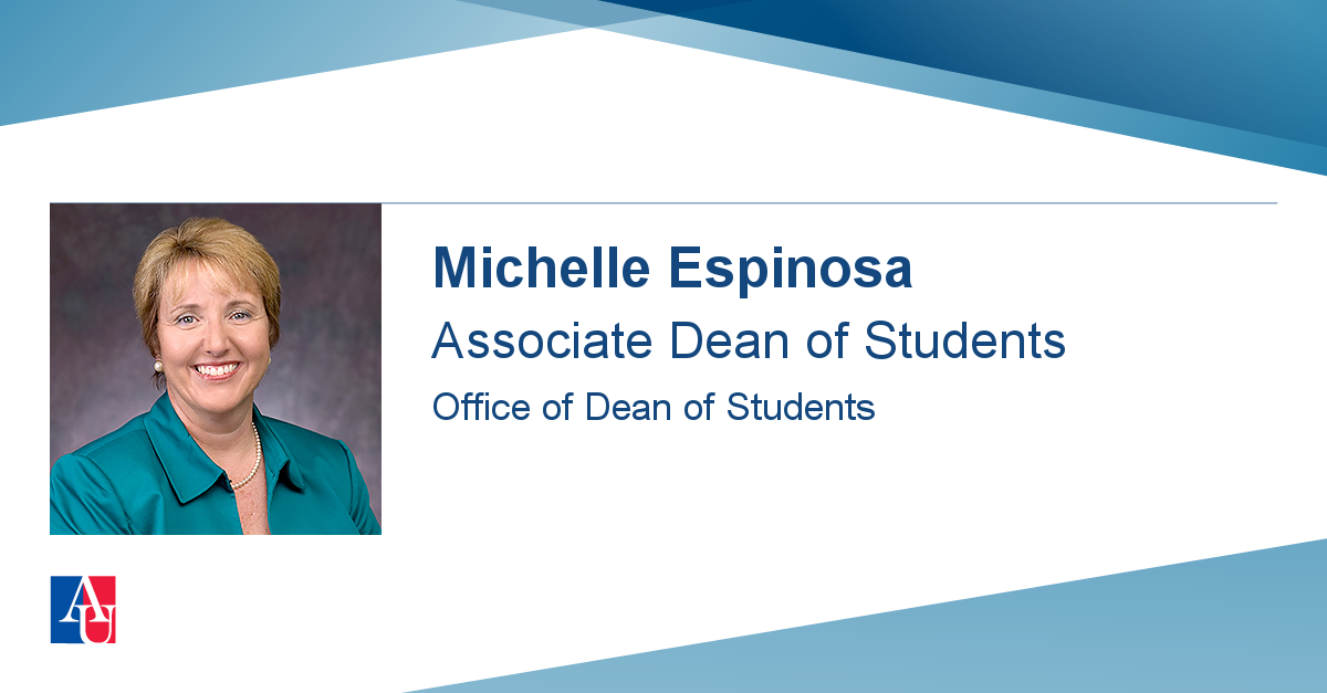 Staff Profile: Michelle Espinosa | American University, Washington, DC
