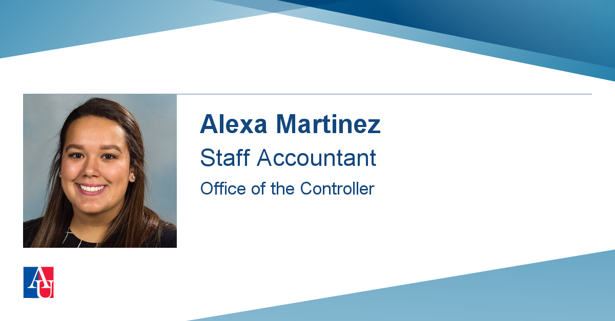 Profile Alexa Martinez | American University, Washington, DC