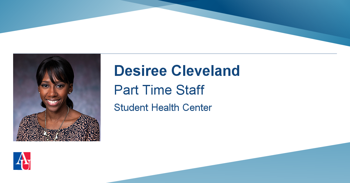 Staff Profile: Desiree Francis | American University, Washington, DC
