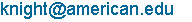 Faculty Profile: Kenneth Knight | American University, Washington, DC
