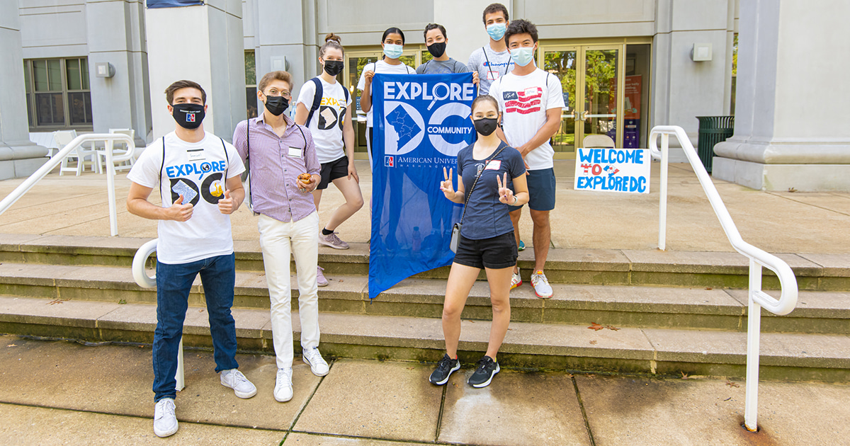 First-and-Second-Year Students Explore Their New Home | American ...