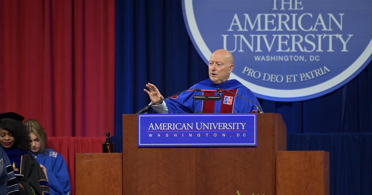 Admiral Stavridis Charts a Course for AU’s Class of 2025 | American ...
