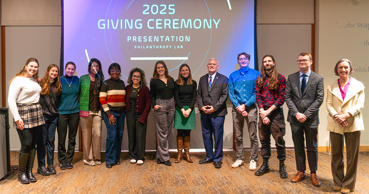 SIS Students Award $46,000 to Nonprofits in Philanthropy Capstone ...