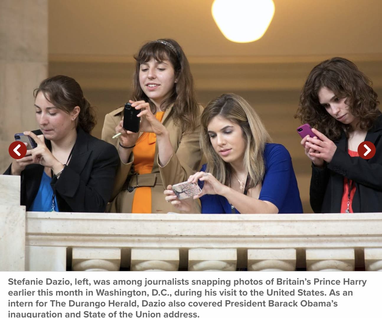 SOC Interns Deliver DC News to Colorado | School of Communication ...