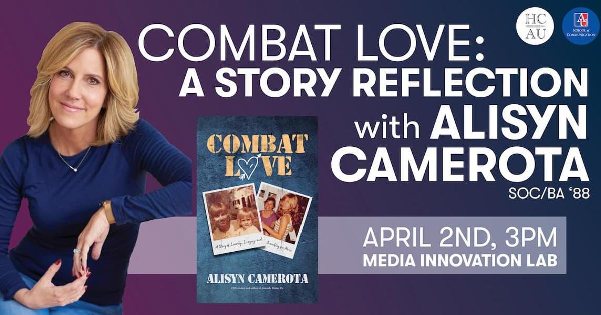 CNN Anchor Alisyn Camerota to Share New Book at AU | School of ...