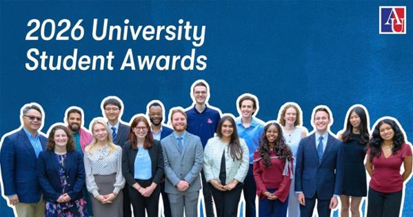 Meet 2026’s University Student Award Winners | American University ...
